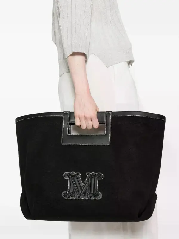 Max Mara Logo-appliqué Shoulder Bag