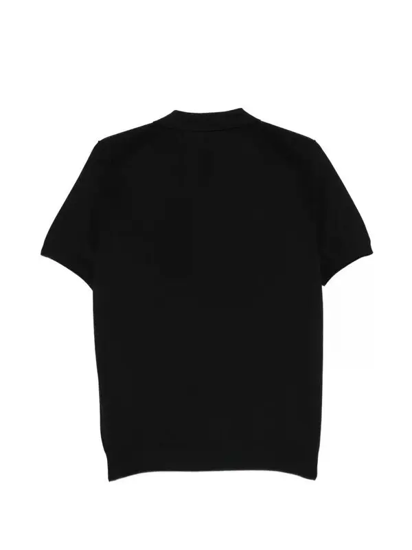 DIKTAT V-neck T-shirt - Black