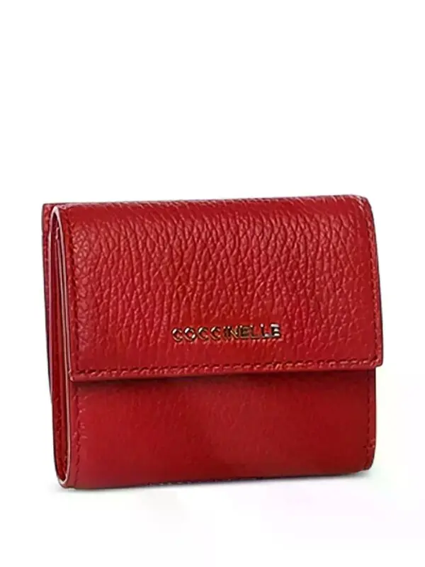 COCCINELLE Small Logo-detail Wallet - Red