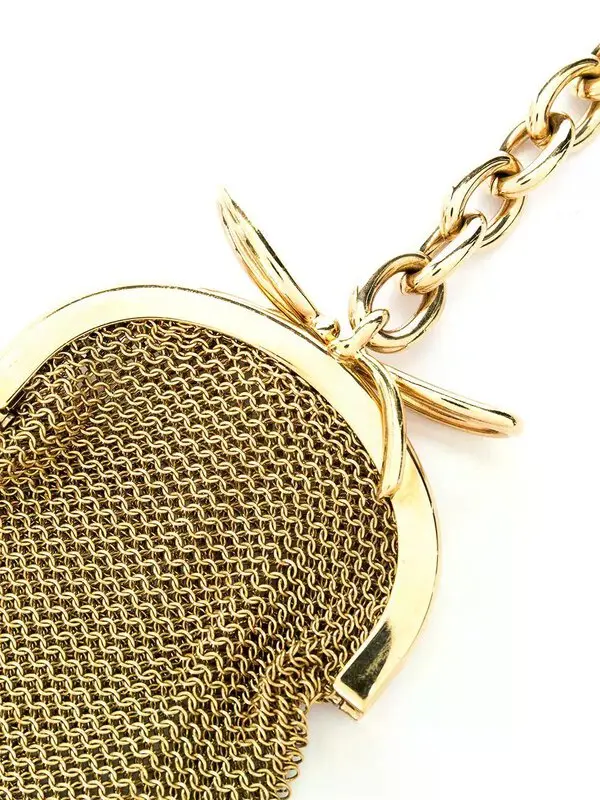 Balenciaga Metallic Purse Bracelet