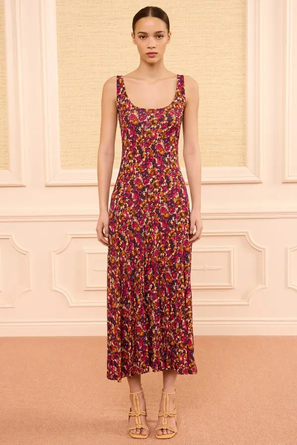 Ulla Johnson Yasna Sl Jersey Dress - Orchid