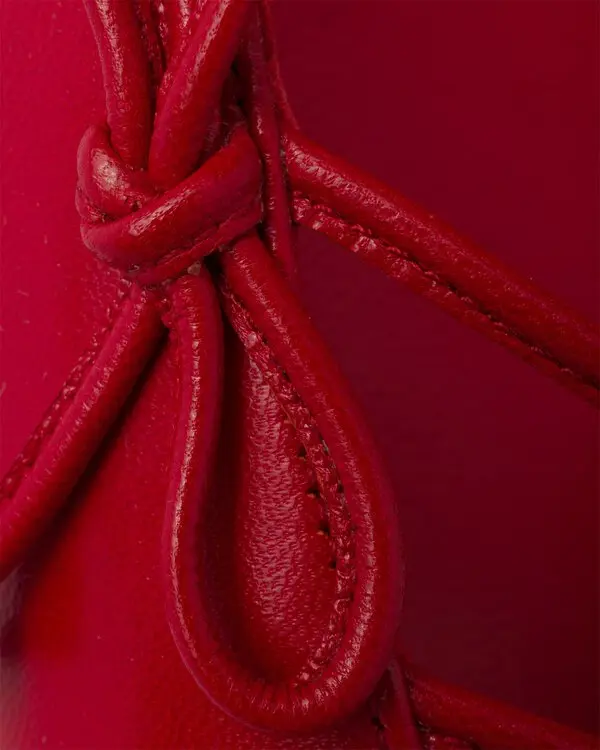 Prada Leather Pumps - Red