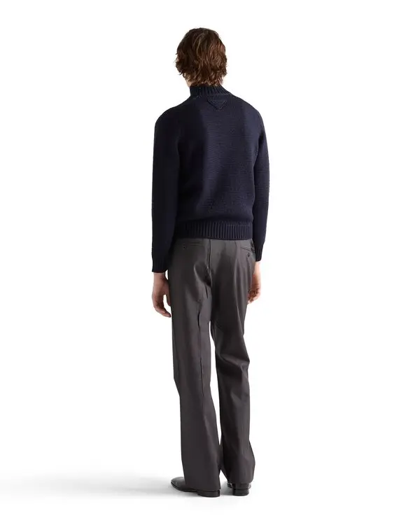 Prada Wool Turtleneck - Navy