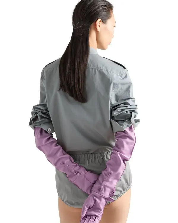 Prada Cotton Poplin Shirt - Pyrite