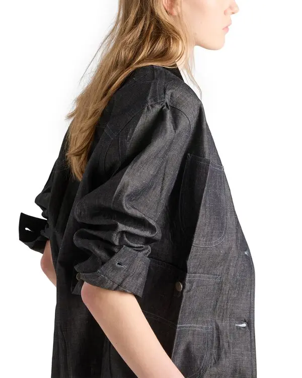 Prada Chambray Jacket - Navy