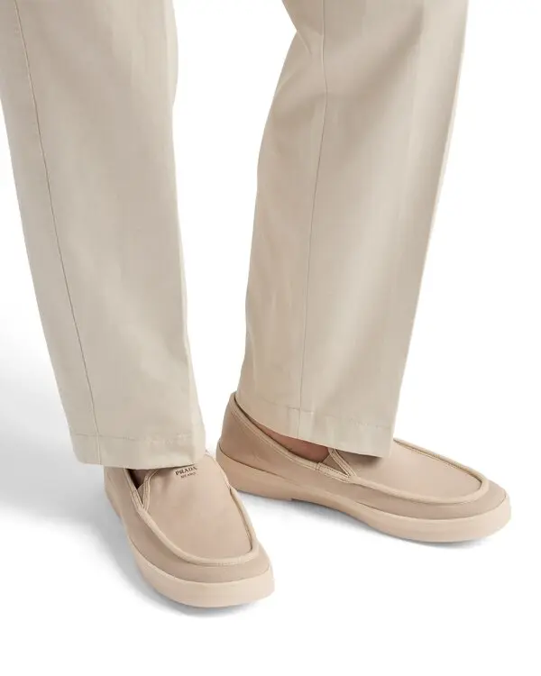 Prada Fabric Loafers