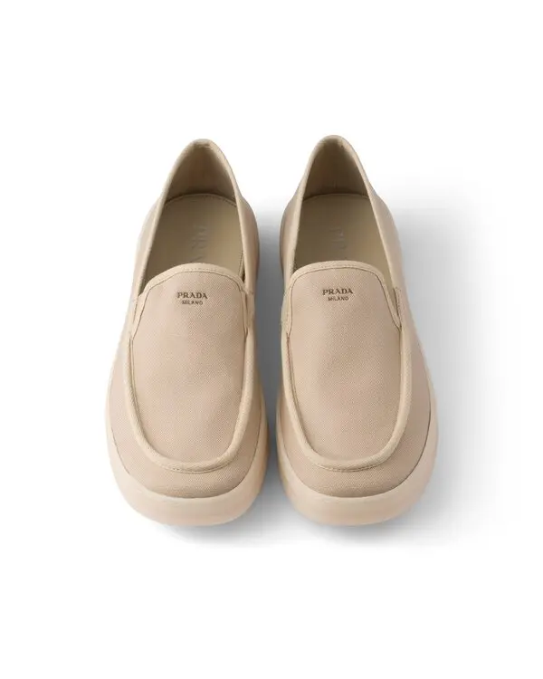 Prada Fabric Loafers