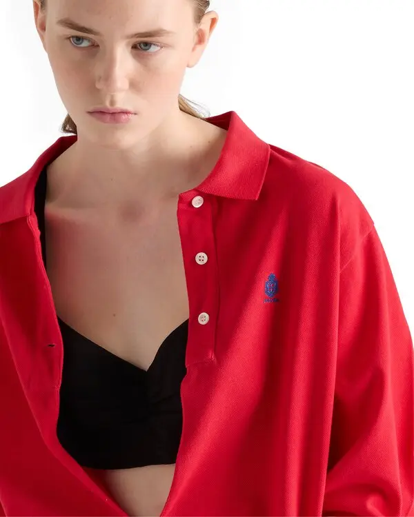 Prada Crepe De Chine Top