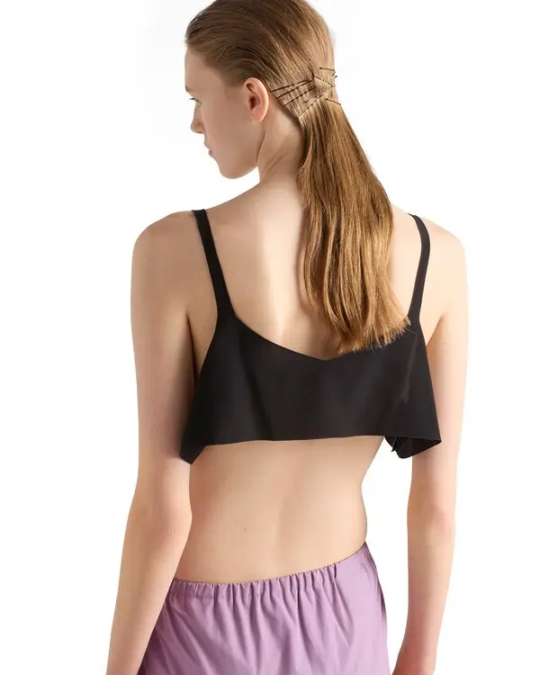 Prada Crepe De Chine Top
