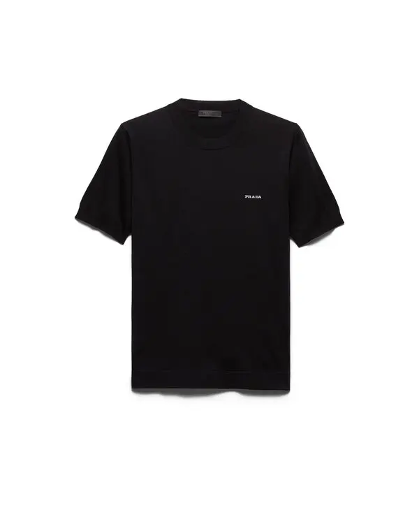 Prada Cotton Crew-neck Sweater