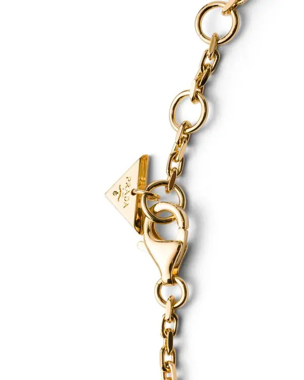 Prada Metal Chain Bracelet