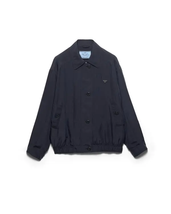 Prada Silk Shirt Jacket