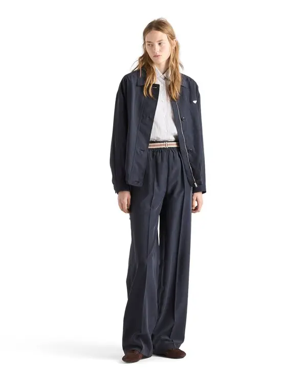 Prada Silk Shirt Jacket