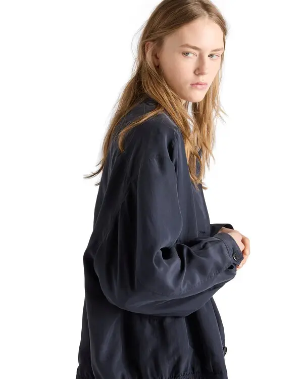 Prada Silk Shirt Jacket