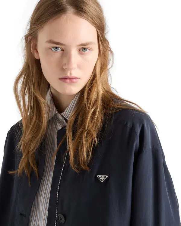 Prada Silk Shirt Jacket