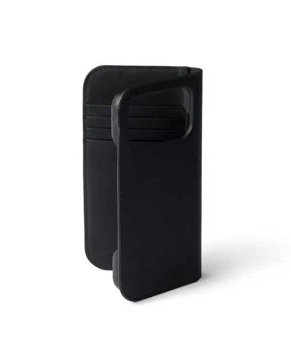 Prada Saffiano Leather Case For Iphone 17 Pro Max