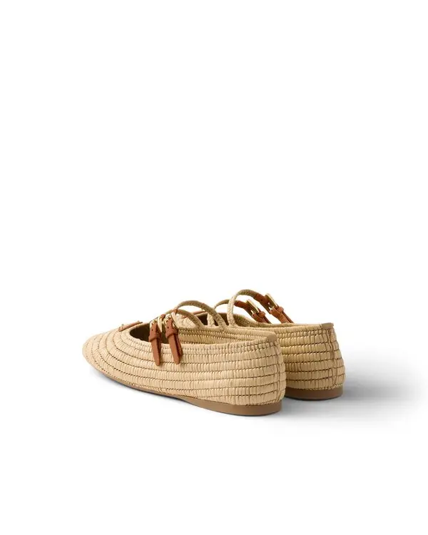 Prada Crochet Ballerinas