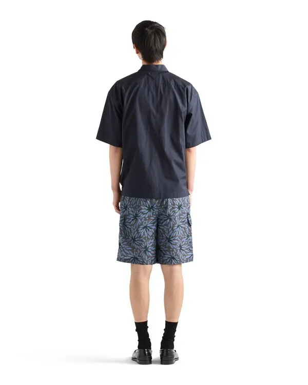 Prada Printed Re-nylon Swim Trunks