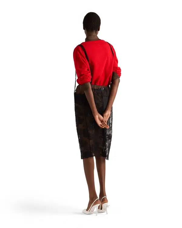 Prada Cashmere V-neck Sweater