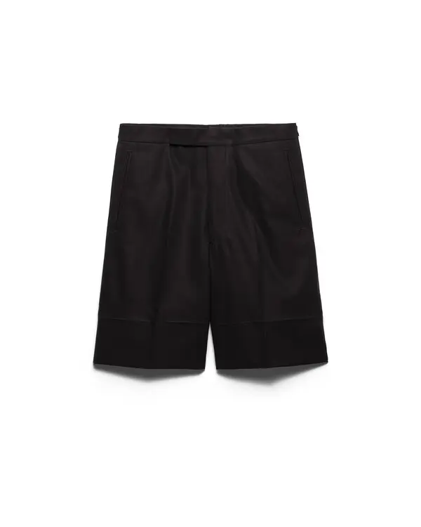 Prada Cotton Bermuda Shorts