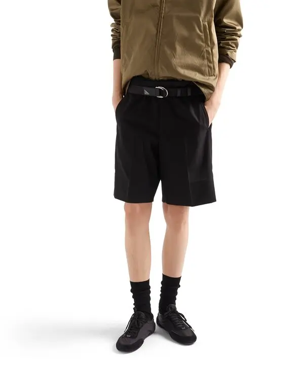 Prada Cotton Bermuda Shorts