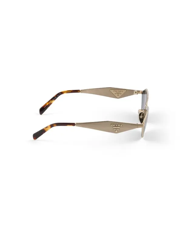 Prada Sunglasses With Logo - Graphite Lenses