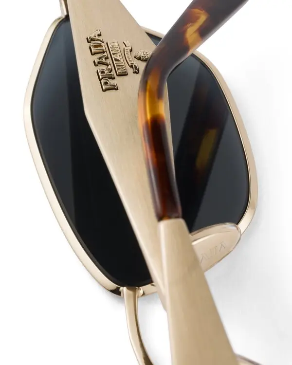 Prada Sunglasses With Logo - Graphite Lenses