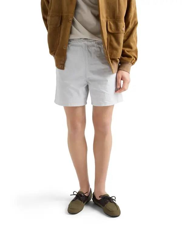 Prada Aged Canvas And Leather Boat Shoes - Forest Green