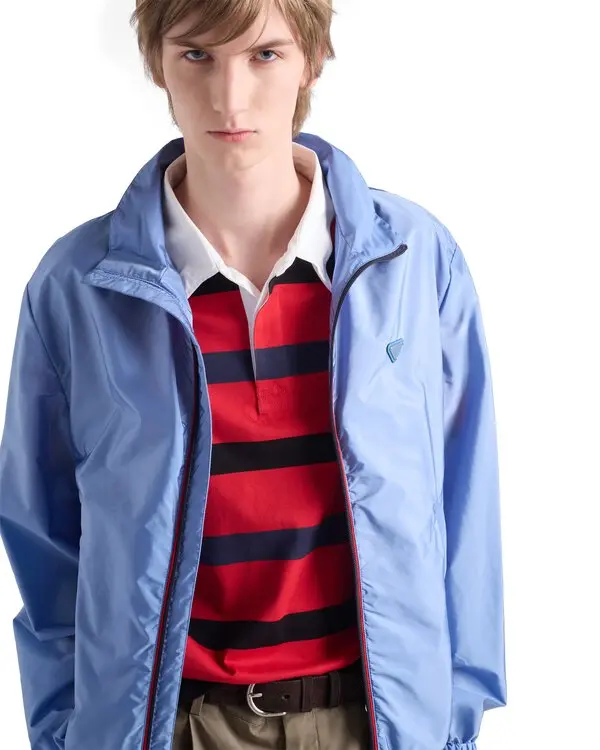 Prada Short-sleeved Cotton Polo Shirt