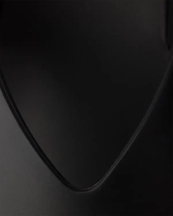 Prada Rubber Thong Sandals - Black