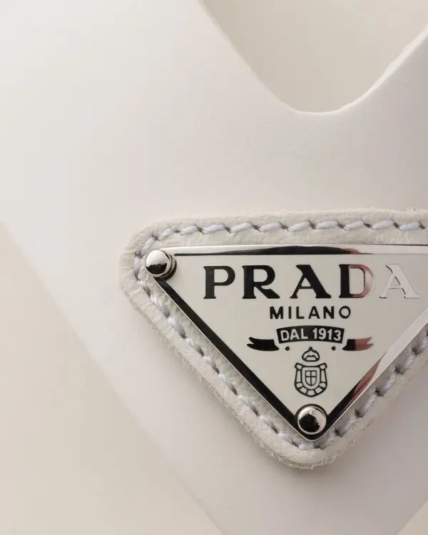 Prada Rubber Thong Sandals - Panama