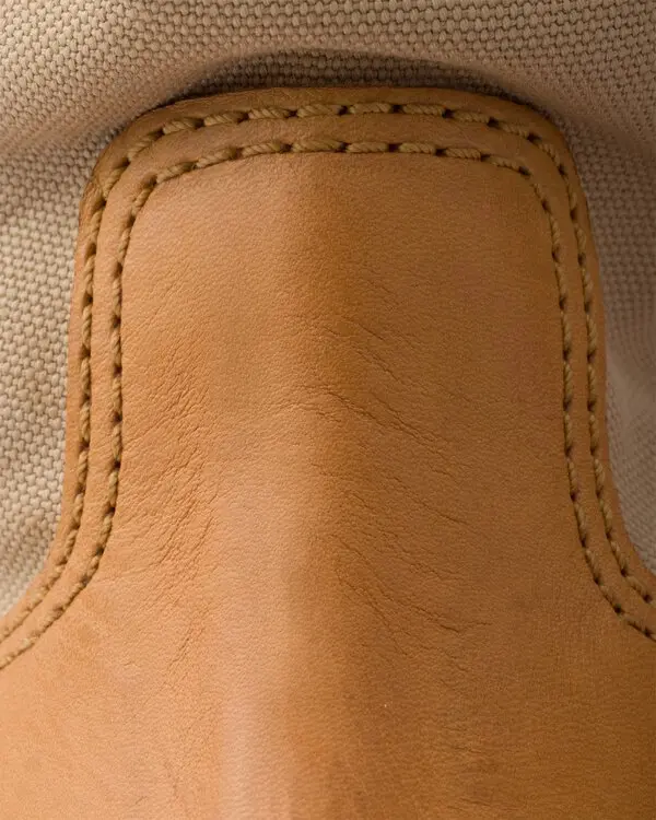 Prada Leather And Canvas Boots - Cord