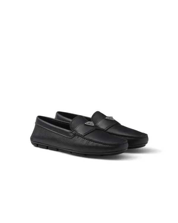 Prada Leather Driving Shoes