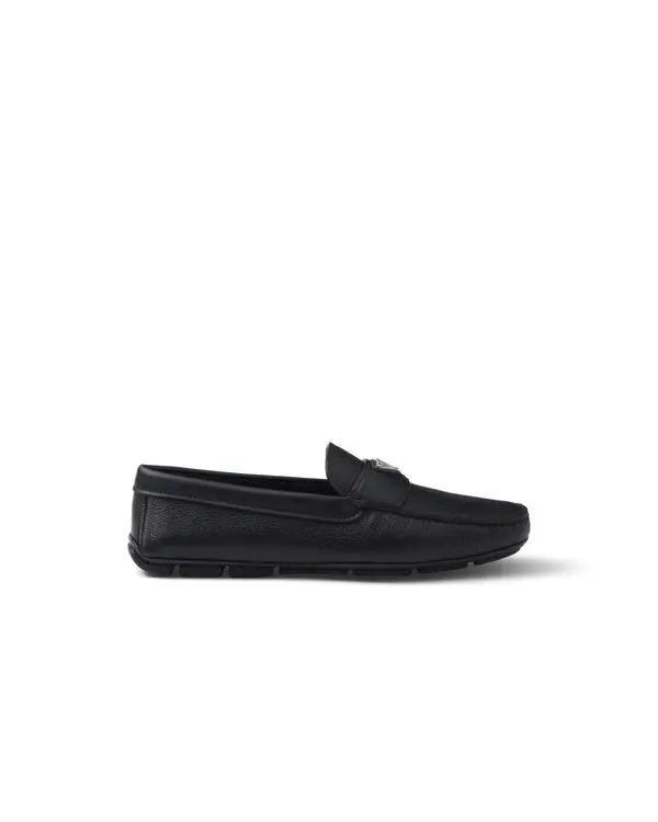Prada Leather Driving Shoes