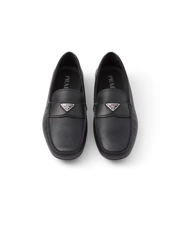 Prada Leather Driving Shoes
