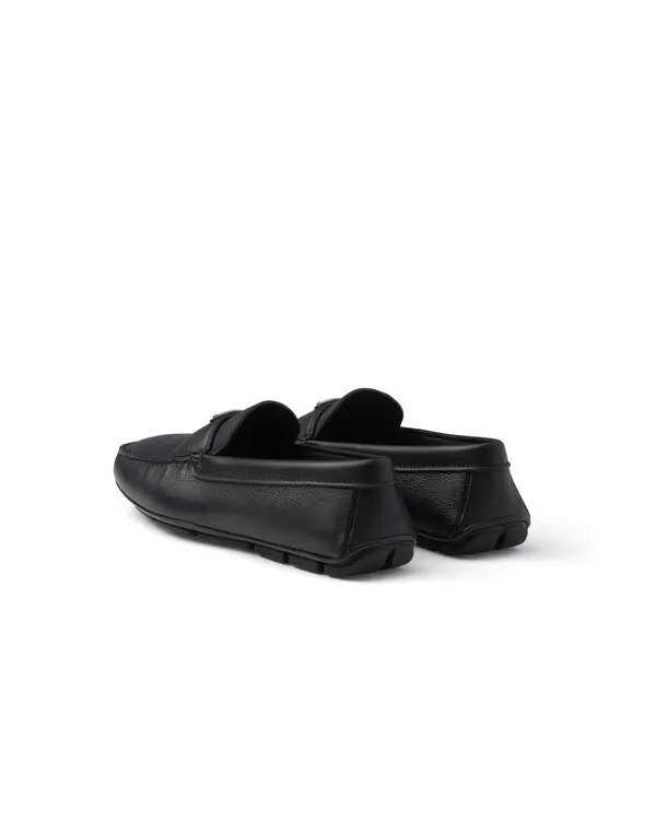 Prada Leather Driving Shoes