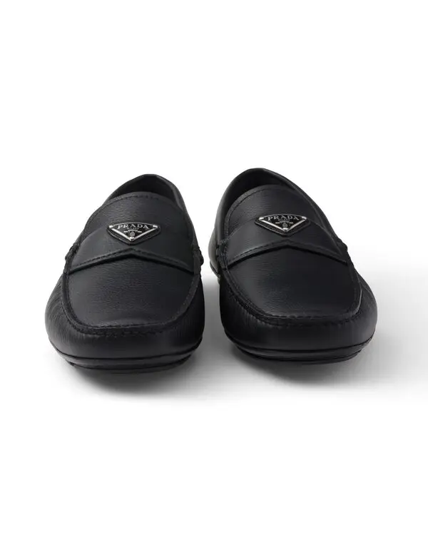 Prada Leather Driving Shoes