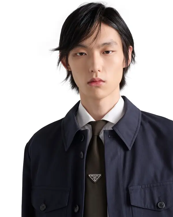 Prada Re-nylon Tie - Ebony