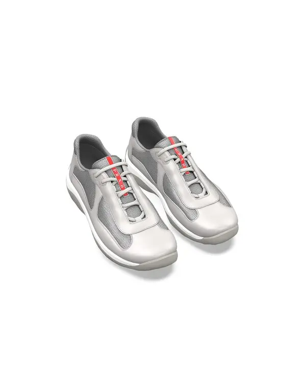 Prada America’s Cup Lace-up Sneakers - Personalized