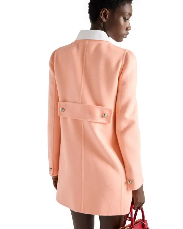 Prada Lightweight Cashmere Pea Coat