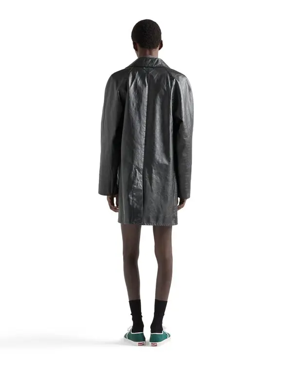 Prada Leather Coat