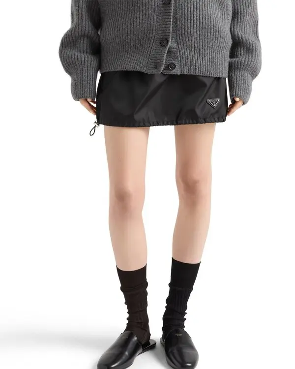 Prada Re-nylon Miniskirt
