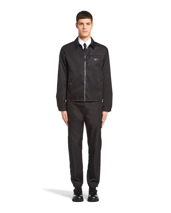 Prada Re-nylon Blouson Jacket - Black