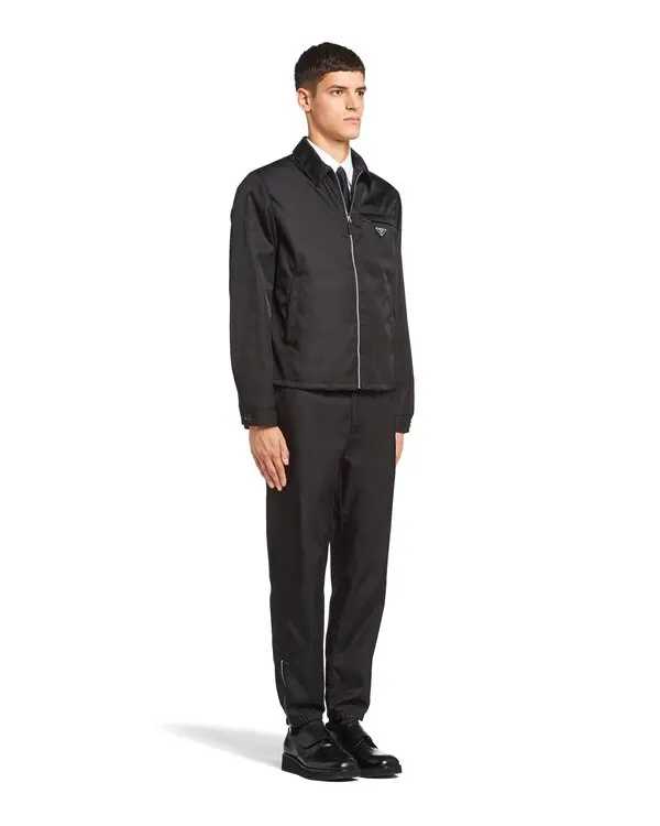 Prada Re-nylon Blouson Jacket - Black