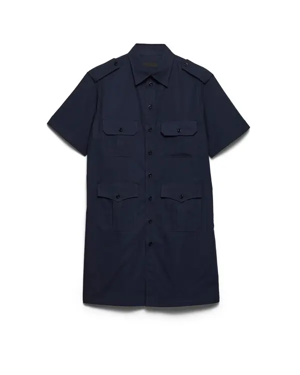 Prada Short-sleeved Cotton Shirt