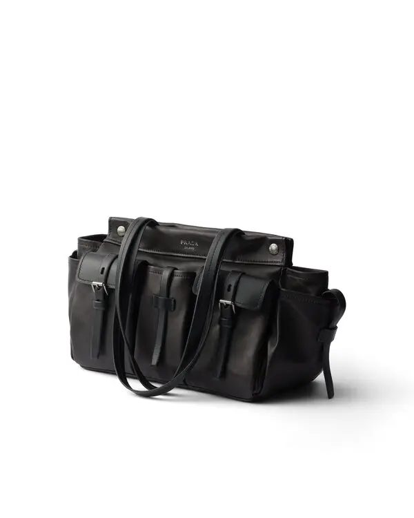 Prada Leather Tote Bag