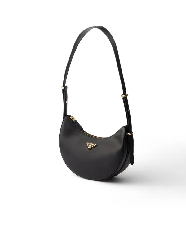 Prada Arqué Small Leather Shoulder Bag