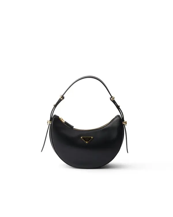 Prada Arqué Mini Leather Shoulder Bag