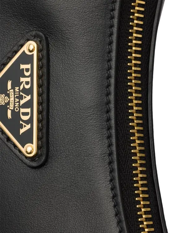 Prada Arqué Mini Leather Shoulder Bag