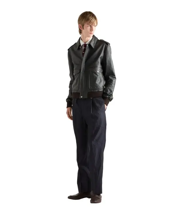 Prada Nappa Leather Jacket
